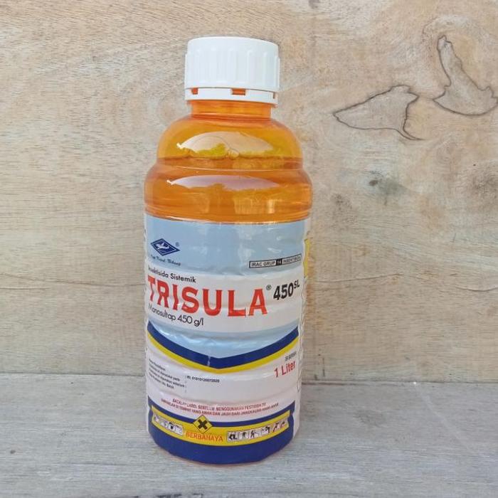 Jual Insektisida Sistemik Trisula 450 SL 1 Liter Untuk Hama Tanaman ...