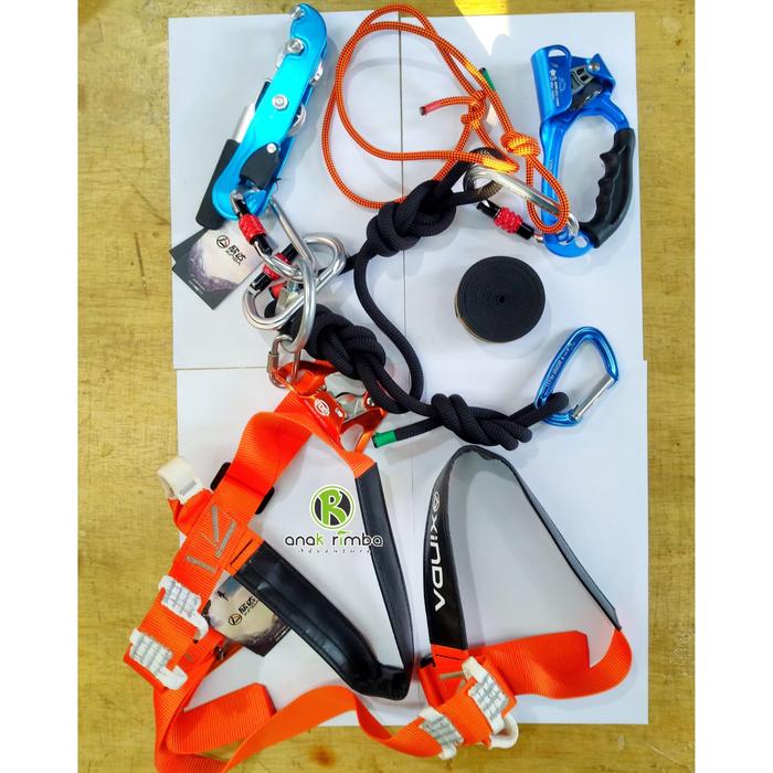 Jual SRT SET PAKET PREMIUM. SINGLE ROPE TECHNIQUE. ALAT RESCUE. ALAT ...