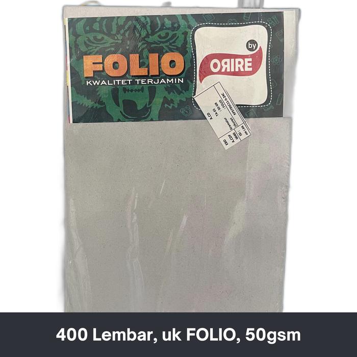 Jual Kertas BURAM Kertas CD Folio 400 lembar 50gsm - Kota Surabaya - Sembarang_kalirr_ATK ...