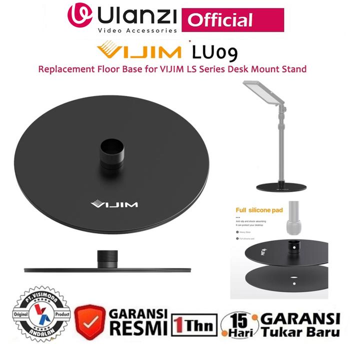 Jual Ulanzi VIJIM LU09 Replacement Floor Stand Base for VIJIM LS Series Desk Mount Stand ...