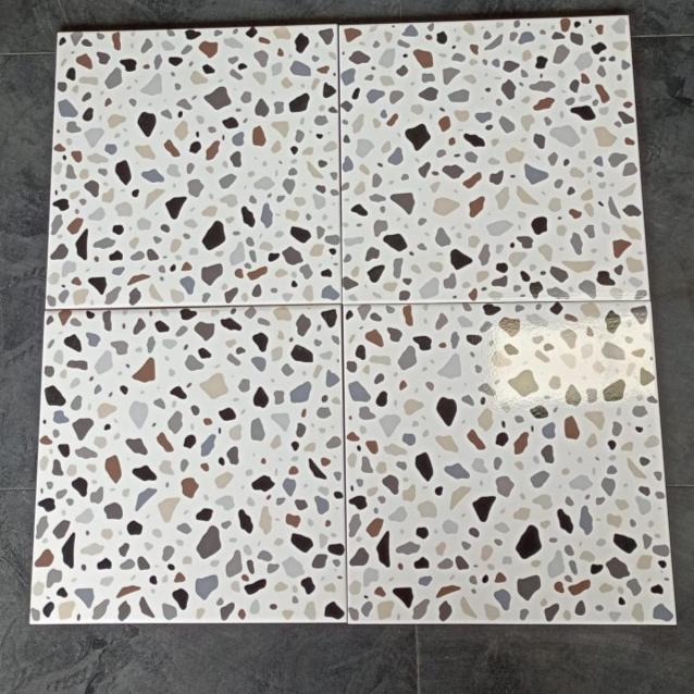 Jual KERAMIK LANTAI GLOSSY ASIA TILE 40X40 OSAKA GREY KW B - Kab ...