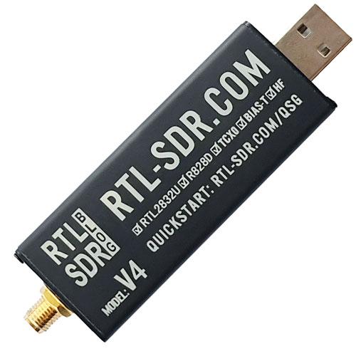 Jual RTL-SDR Blog V4 hitam original R828D RTL2832U 1PPM TCXO SMA ...