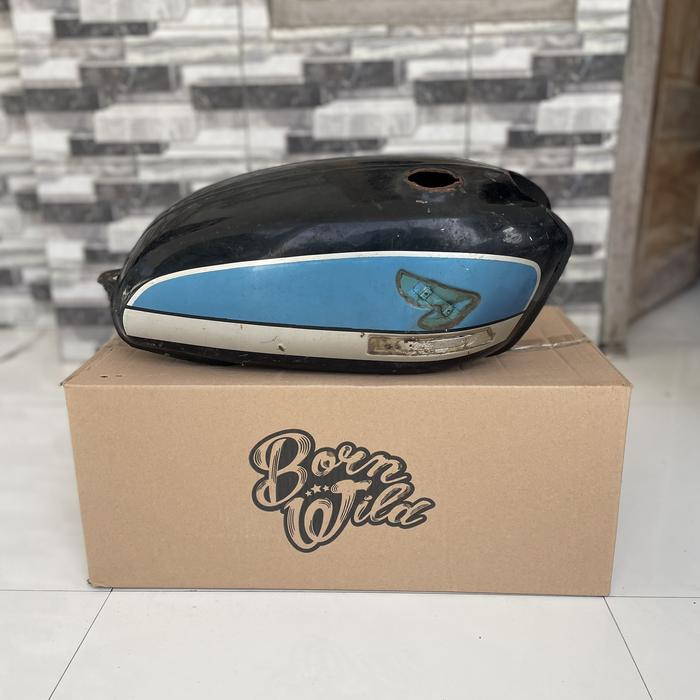 Jual GAS TANK CB100 ORIGINAL REPAINT TENGKI GLATIK TANGKI CB100 MODEL CAT ORIGINAL TAHUN TUA 125 ...