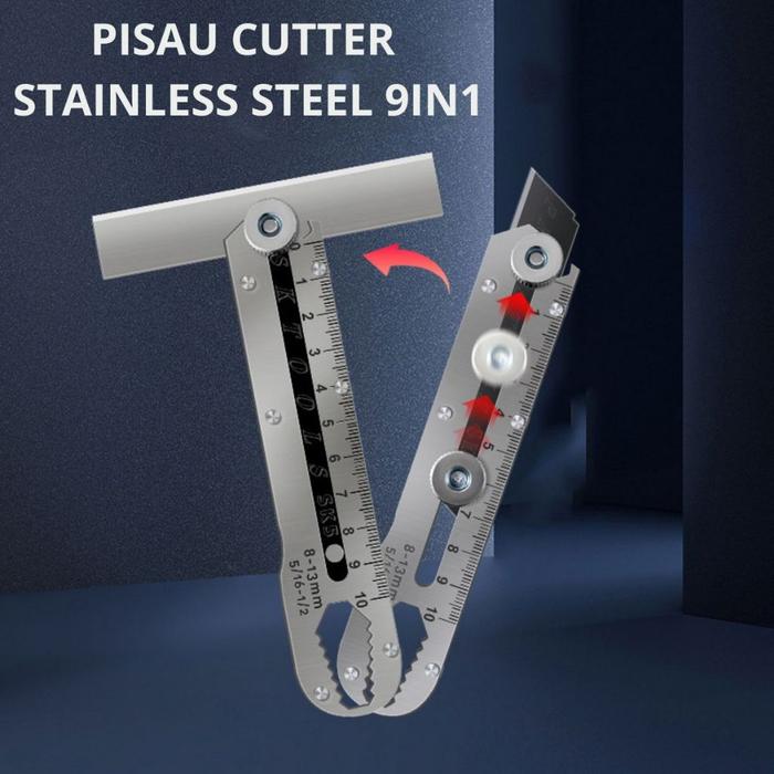 Jual Cutter Pisau Cutter Besi Stainless Besar Pisau Set Cutter Pisau ...