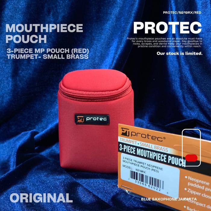Jual Protec Mouthpiece Pouch Trumpet/ Small Brass N219RX Red (3 Piece ) - Jakarta Timur - BLUE ...