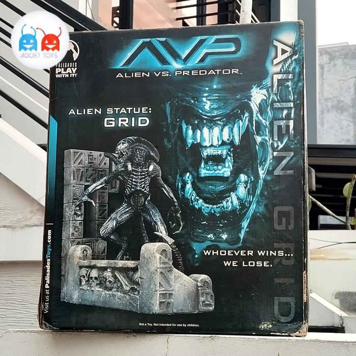 Jual GRID ALIEN WARRIOR AVP STATUE 1/6 Scale PALISADES no neca predator ...