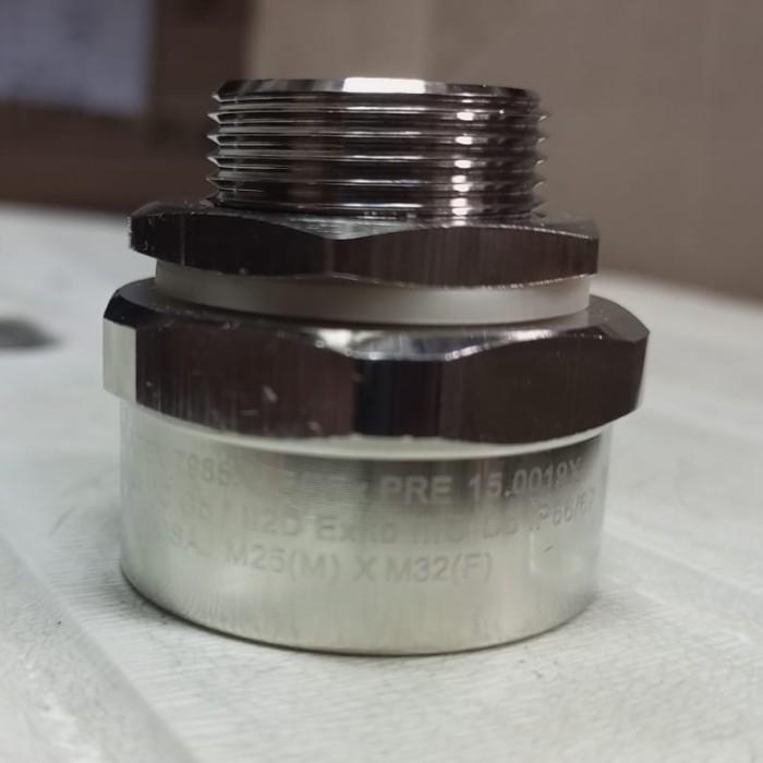 Jual Adaptor OSCG OSAJ Male M25 x Female M32 Metric Stainless Steel 316 ...