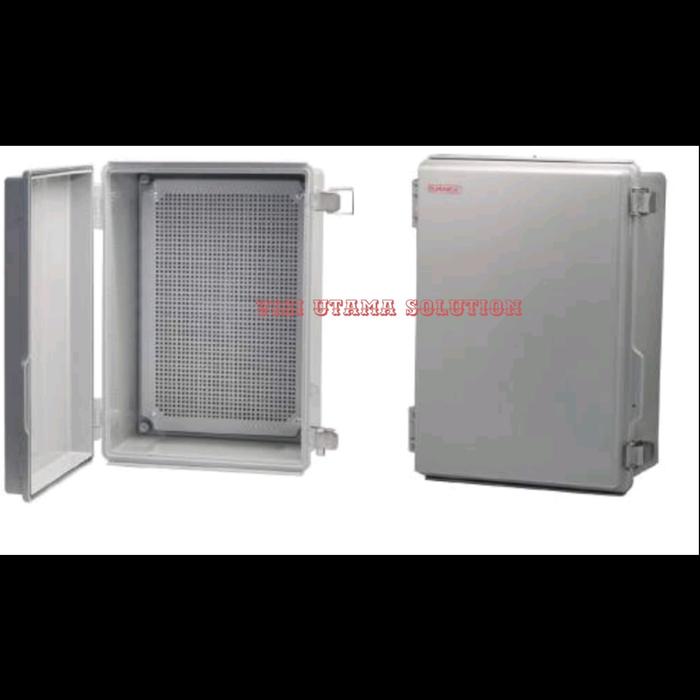 Jual Box Panel Plastik Model Engsel dan Laches (Solid Cover ) ABS ...
