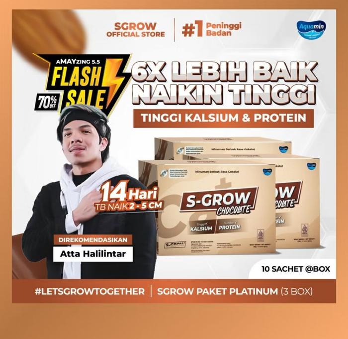 Jual S-GROW Susu Peninggi Badan Paling Ampuh Di Bumi New Variant Rasa ...