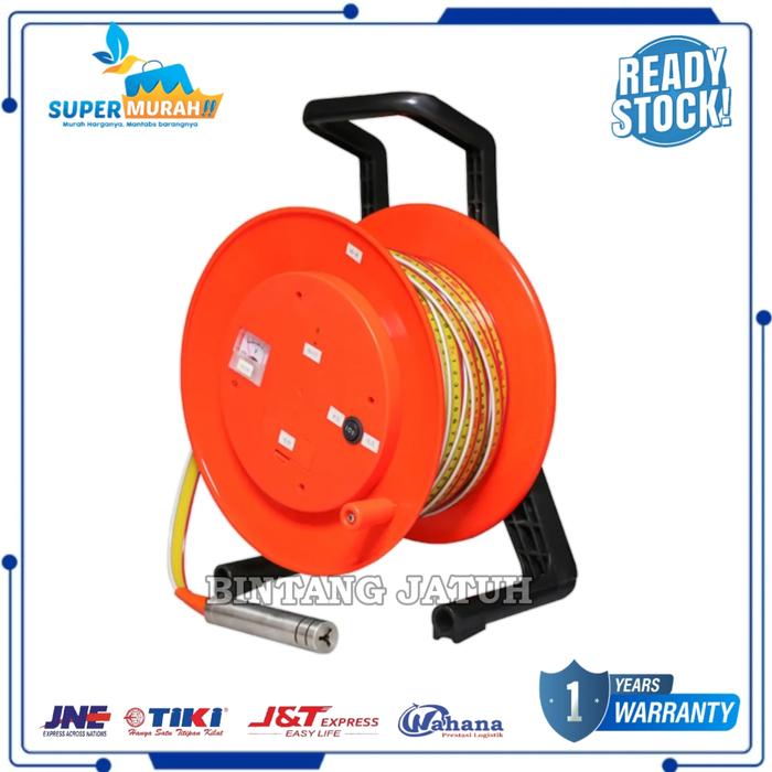 Jual Water Level Dip Meter Sensor Tinggi Muka Air Tanah Sumur Bor ...