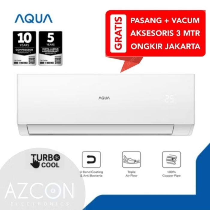 Jual AC Aqua 1 2 PK AQA-KR5ANE R410a - Jakarta Utara - Toko AC Online | Tokopedia