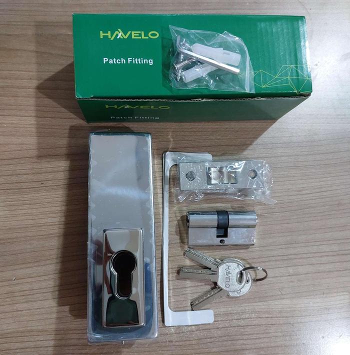 Jual Kunci Pintu Kaca Patch Fitting Lock US 10 Corner Glass Door Lock US10 - Jakarta Barat ...
