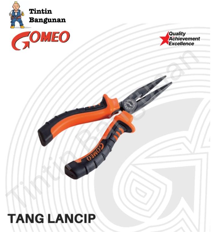 Jual Tang Kombinasi Gomeo 7”, 8” inch Gagang Karet Tang Potong Besi ...