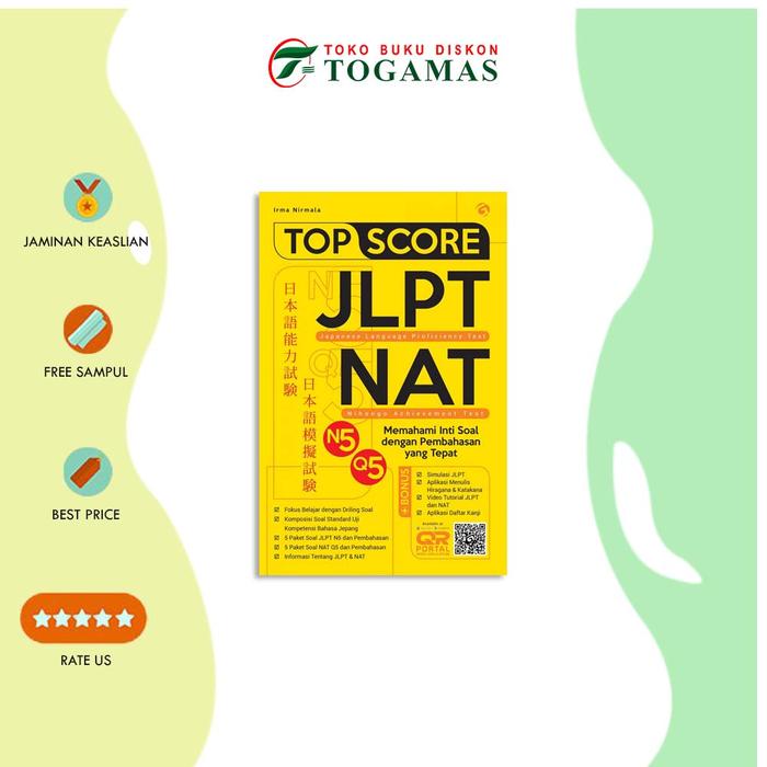 Promo PAKET TOP SCORE JLPT-NAT (JAPANESE LANGUAGE PROFICIENCY TEST ...