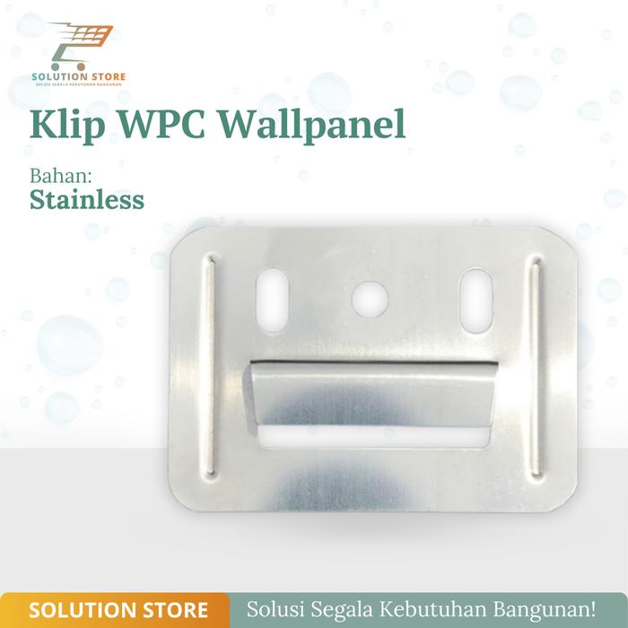 Jual Klip WPC / Clip Wallpanel / Bahan Stainless Tebal - Jakarta Utara ...