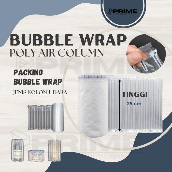 Jual BUBBLE WRAP AIR POLY COLUMN BAG CUSHION ROLL PACKING PAKET ...