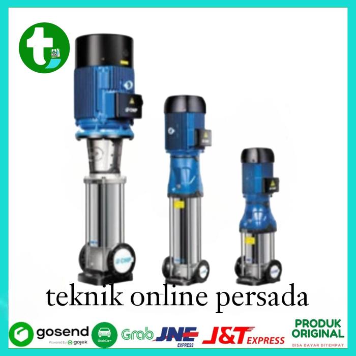 Jual Pompa Booster Air Vertikal CNP CDMF 3-31 3Kw 4Hp Hydrant Jockey ...