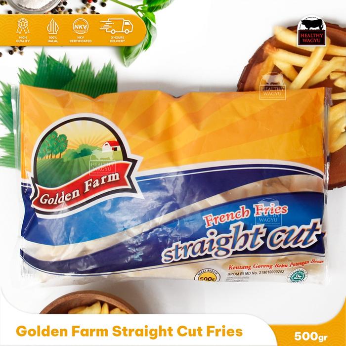 Jual Kentang Goreng Straight Cut Golden Farm 500gr - Kota Bandung ...
