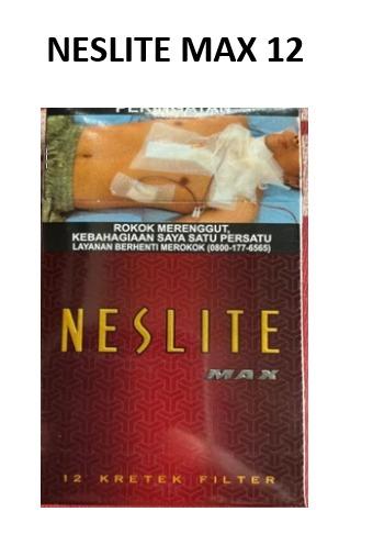 Jual ROKOK NESLITE MAX 12 BATANG - Jakarta Barat - anekarokok | Tokopedia