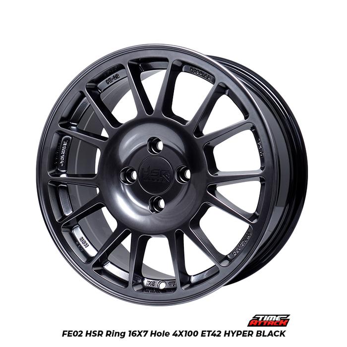 Jual Velg Racing Untuk Mobil Toyota Yaris Merk HSR Wheel Tipe FE02 R16 ...