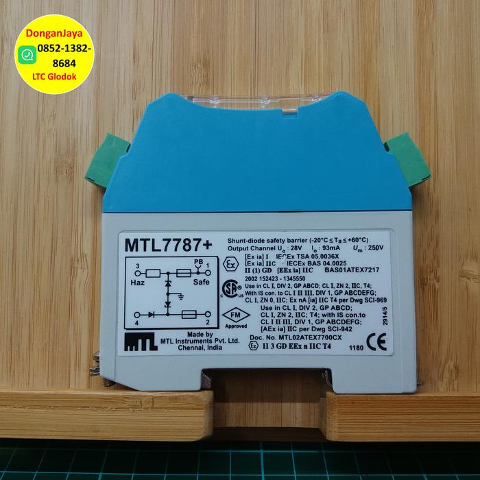 Jual Eaton shunt diode safety barrier analog output atex MTL7787 ...