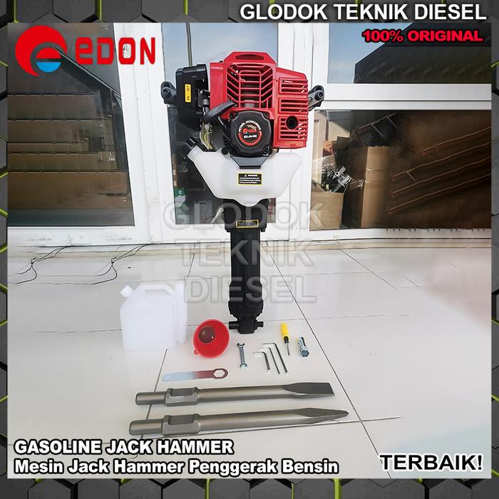 Jual Gasoline Jack Hammer Machine Mesin Bobok Tanah Beton Engine Bensin ...