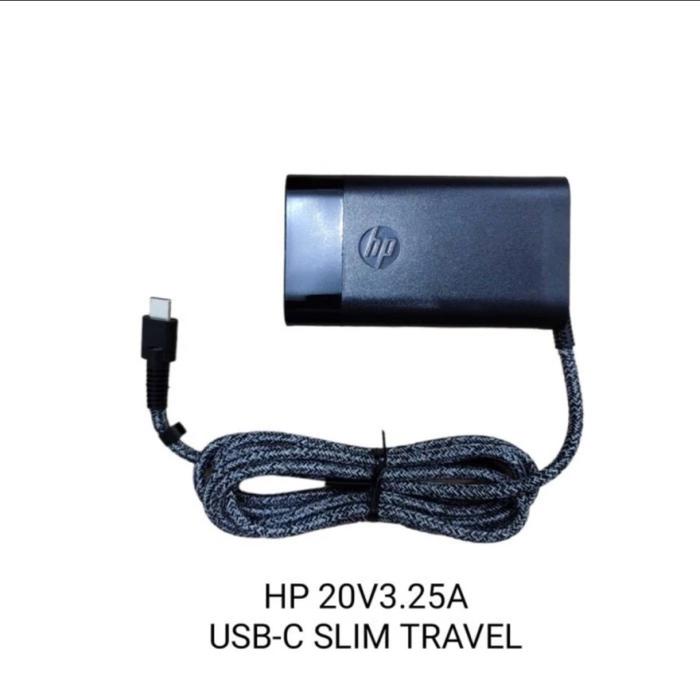 Jual Adaptor Charger HP Pro X2 612 G2, Elite X2 1012 G2 HP 65W Type C ...