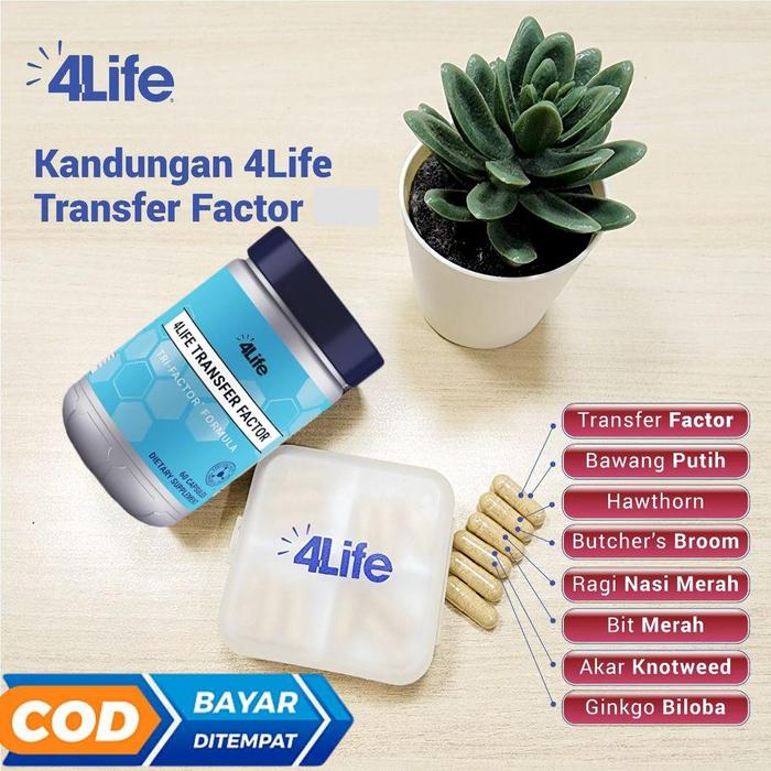 Jual 4Life Transfer Factor PLUS - TRI Factor Formula Asli Original ...