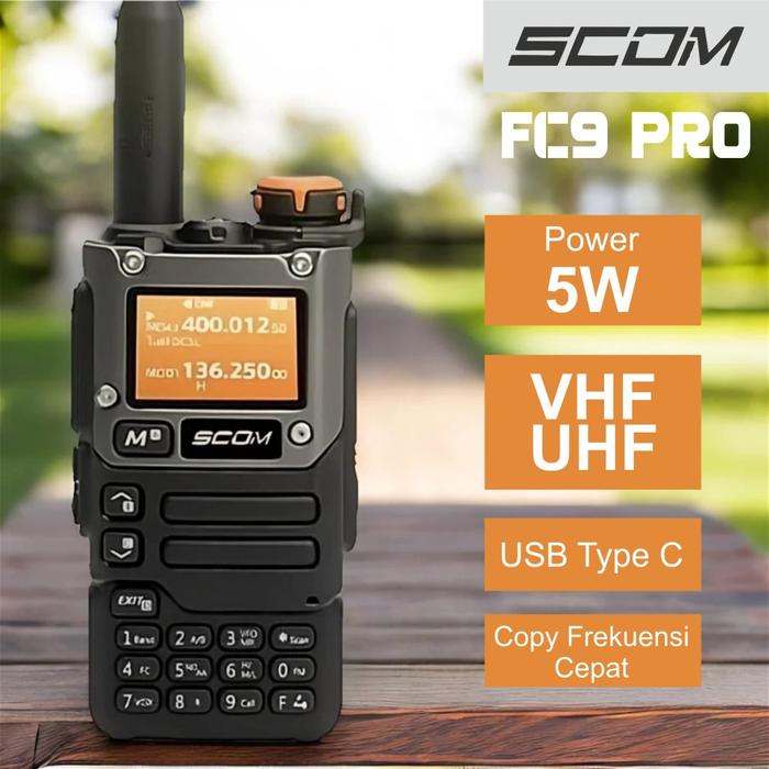 Jual Ht scom fc9 pro usb c fitur copy cepat ijin resmi kominfo - Hitam ...