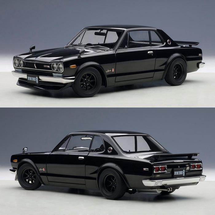 Jual AUTOart 1:18 Nissan Skyline 2000 GT-R (KPGC10) Tuned Version [Black] - Jakarta Barat ...
