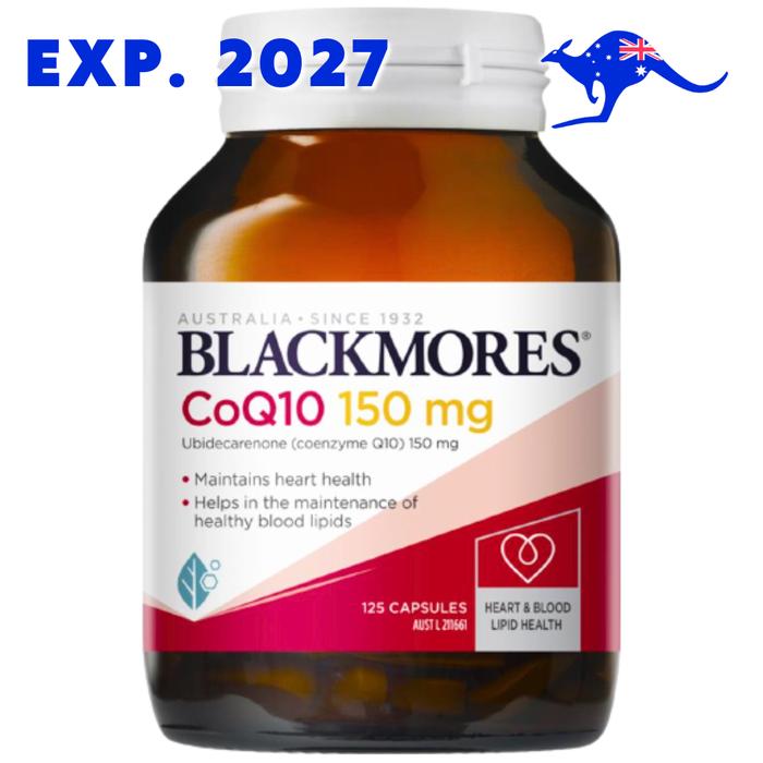 Jual Swisse CoEnzyme Q10 Co Enzyme 150mg 180 Capsules Blackmores CoQ10 ...