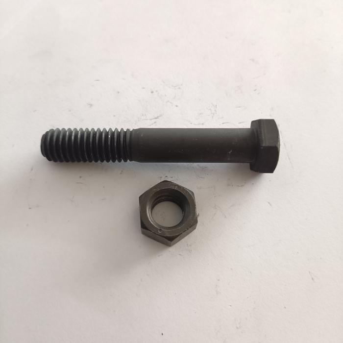 Jual Baut Mur Baja 1/2" x 3" UNC Grade 8.8 Kunci 19 Drat Kasar Baut Mur Baja 1/2 Inch x 3 Inch ...