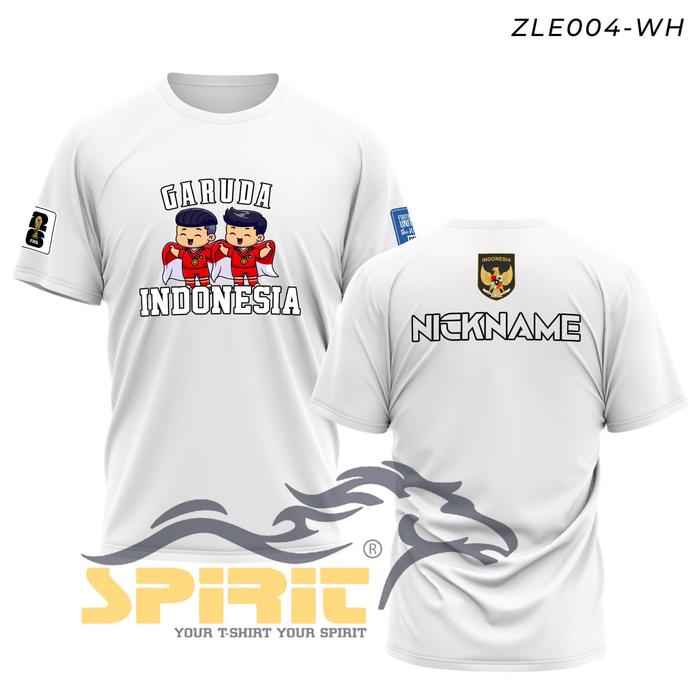 Jual kaos timnas indonesia ultras garuda katun premium gratis tambah ...