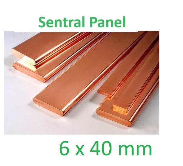 Jual Busbar / plat copper import 6 x 40 6x40 mm asli tembaga 4 m - Kota ...
