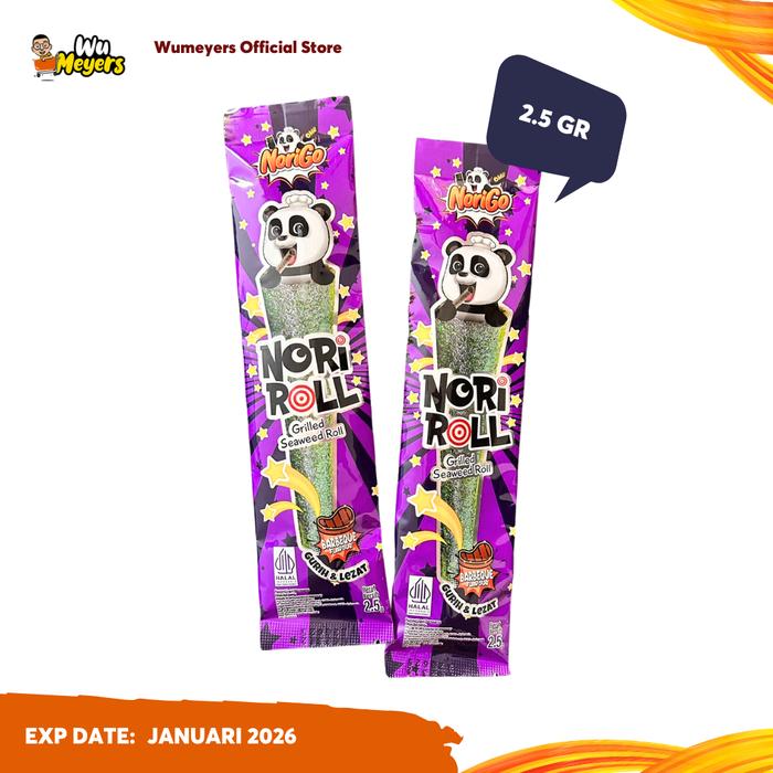 Jual Norigo Snack Nori Roll Grilled Seaweed Roll / Snack Rumput Laut ...