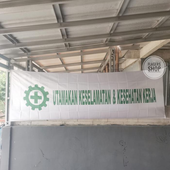 Jual SPANDUK KESELAMATAN/SPANDUK K3 1x3 METER - Kab. Bogor - Flagers ...