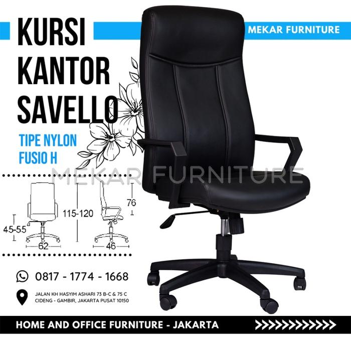 Jual Kursi Kantor Savello Fusio H - Mekar Furniture - Fusio H - Jakarta Pusat - mekarfurniture ...