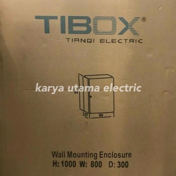Jual Box panel tibox 1000x800x300 box besi merek tibox ip66 box panel ...