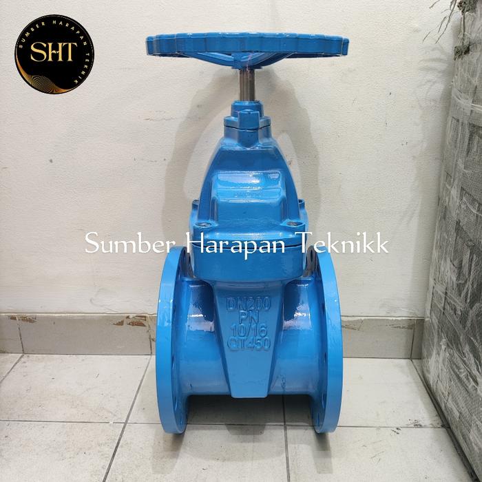 Jual 8" Inch Gate Valve Cast Iron PN16 DN200 Resilient - Jakarta Barat ...
