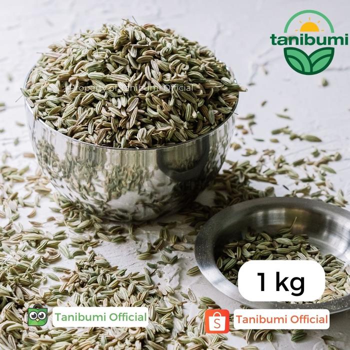Promo Adas Manis Premium | 1kg | Fennel Seed - Bubble Wrap - Kab ...