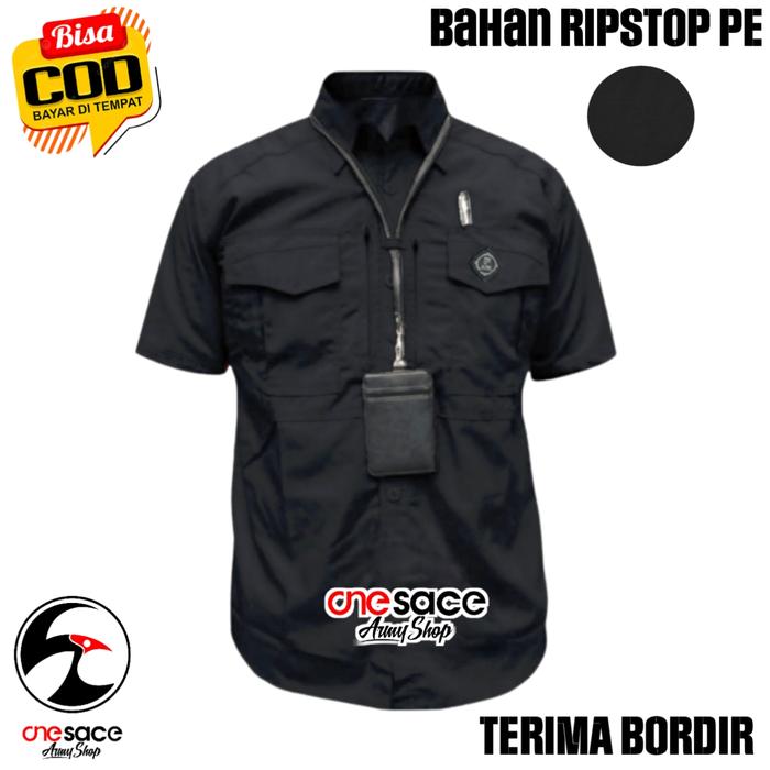 Jual ONESACE Kemeja Tactical M Tac Lengan Pendek Pria Wanita Lapangan ...