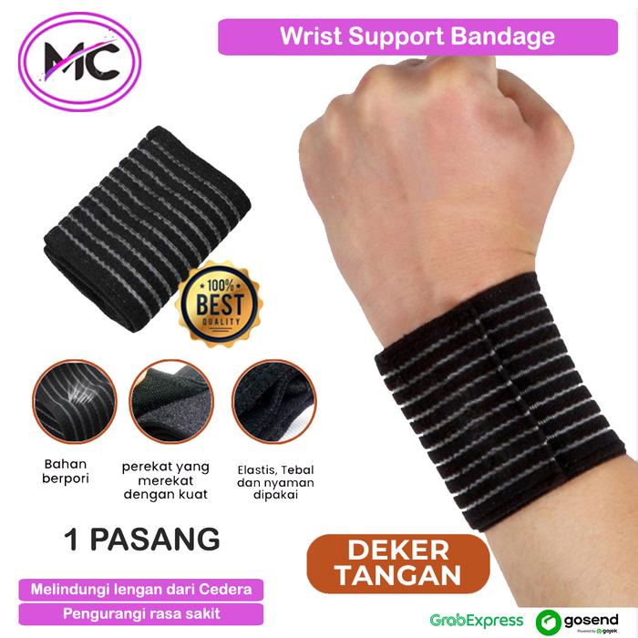 Jual Deker Pergelangan Tangan Cedera Wrist Support Bandage Pengaman ...