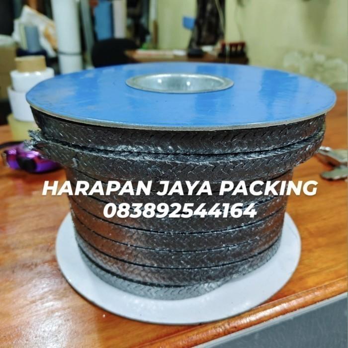 Jual Gland packing pure graphite 8mm x 1meter gland packing graphite ...