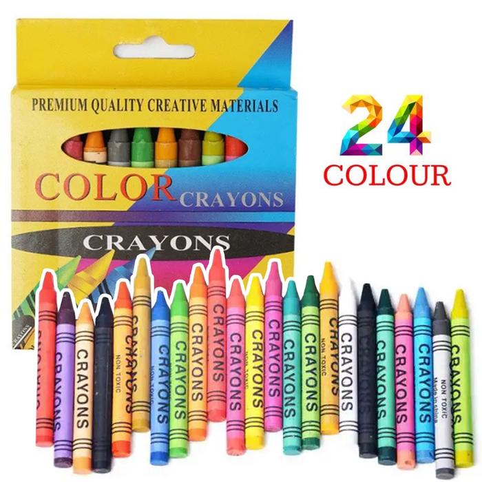 Jual Pensil Crayon Crayons Krayon Pewarna Non Toxic Kecil Pocket ...