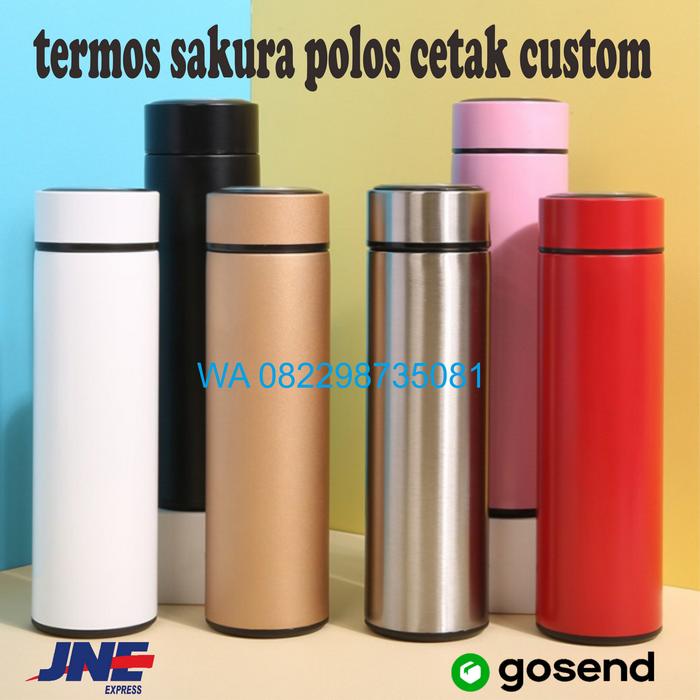 Jual Tumbler sakura custom Tumbler promosi sakura cetak Termos SAKURA ...