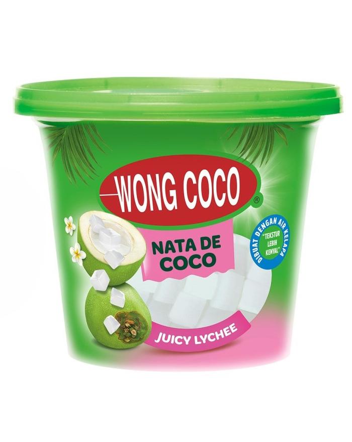 Jual WONG COCO SARI KELAPA NATA DE COCO CUBES COCOPANDAN / LYCHEE ...