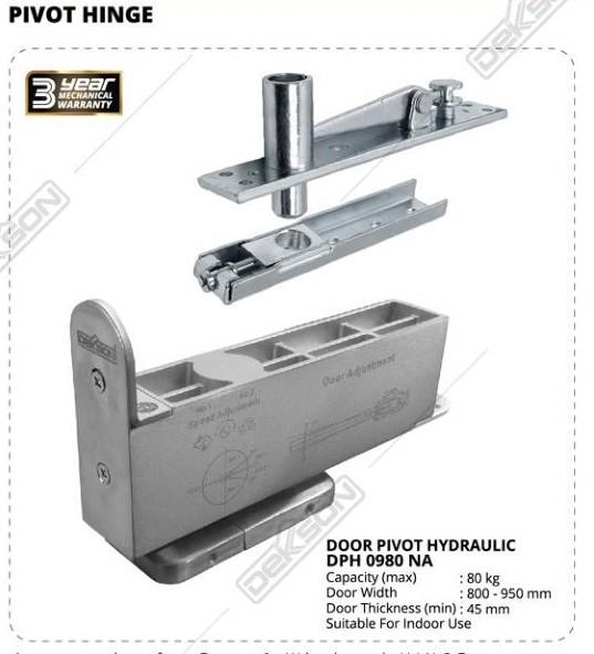 Jual DOOR PIVOT HYDRAULIC DEKKSON DPH 0980 NA Engsel Pivot Lantai Pintu ...