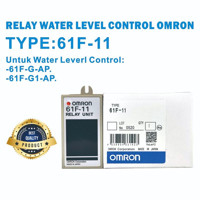 Jual RELAY FLOATLESS LEVEL SWITCH WATER LEVEL CONTROL 61F-11 OMRON - Kota Surabaya - Electrical ...