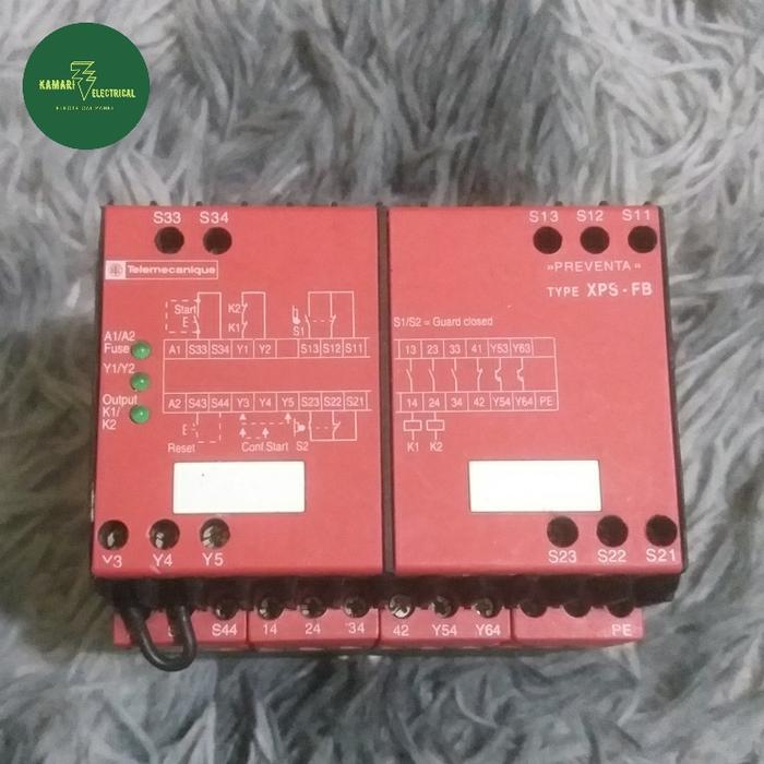 Jual SAFETY RELAY MODULE TELEMECANIQUE PREVENTA XPS-FB 230 VAC GERMANY ...