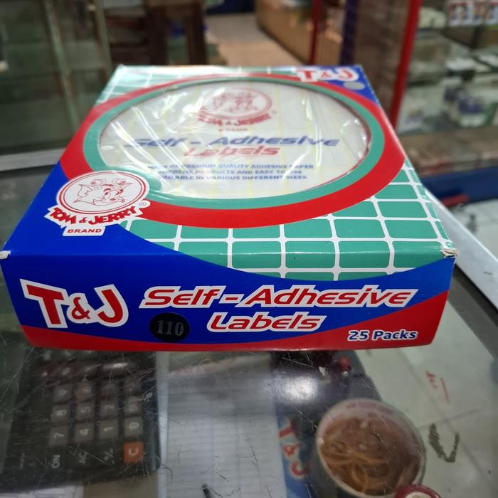 Jual stiker label tom and jerry no.110 ( 1 box : 25 set ) - Jakarta ...